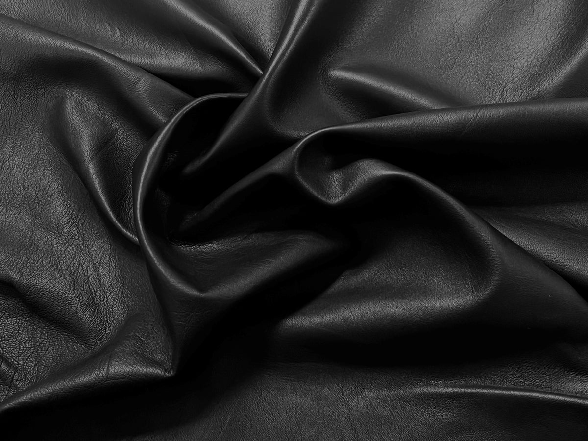 Pittards Extra soft Black : 0.70mm Leather Lambskin (Ex Pittards Stock ...