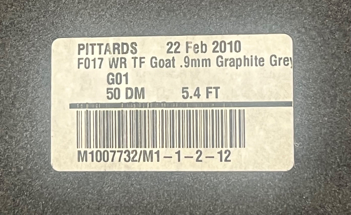 TF Goat Graphite-Grey : 0.9mm (Ex Pittards Stock) F017WRTFGoat.9mm Gra ...
