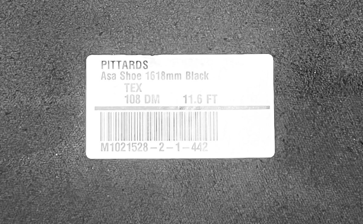 Asa Black Shoe Leather : Smooth Small Cow Sides, 1.6-1.8mm (Ex Pittard ...